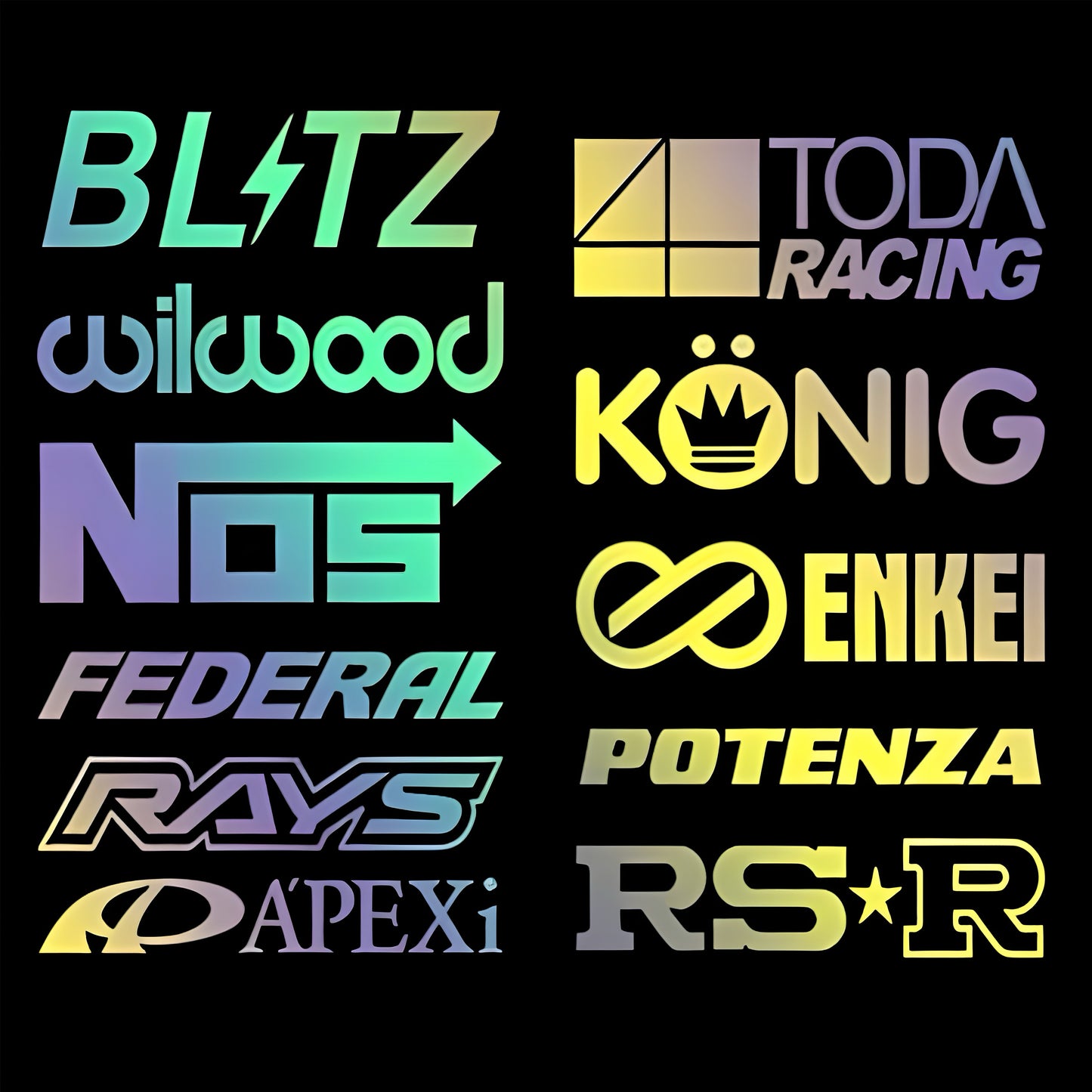 Premium Colors Sponsor Decals 10 Pack – ZeroGravity Liveries